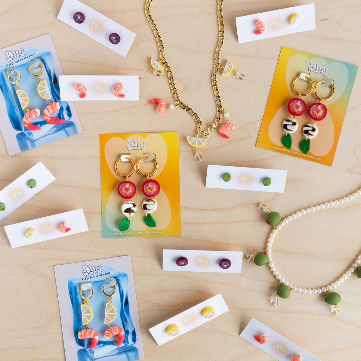 Altar Ware: Shrimp Studs – Mantel