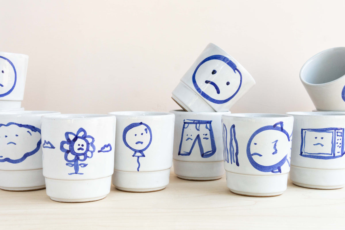 Daniel Vu Ceramics: Sad Cups – Mantel