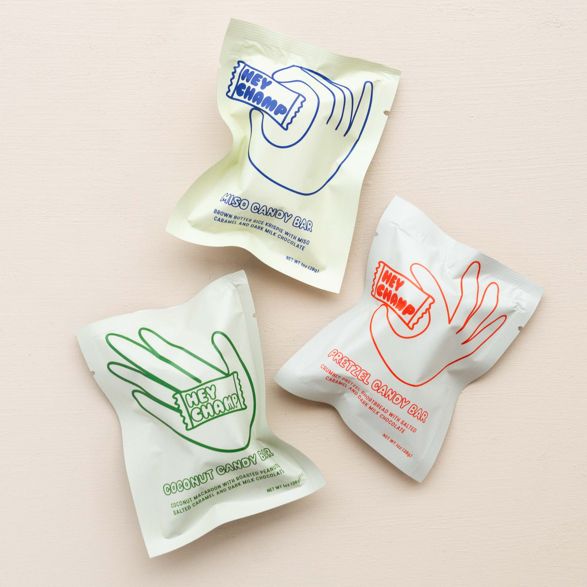 Hey Champ: Chocolate Candy Bars – Mantel